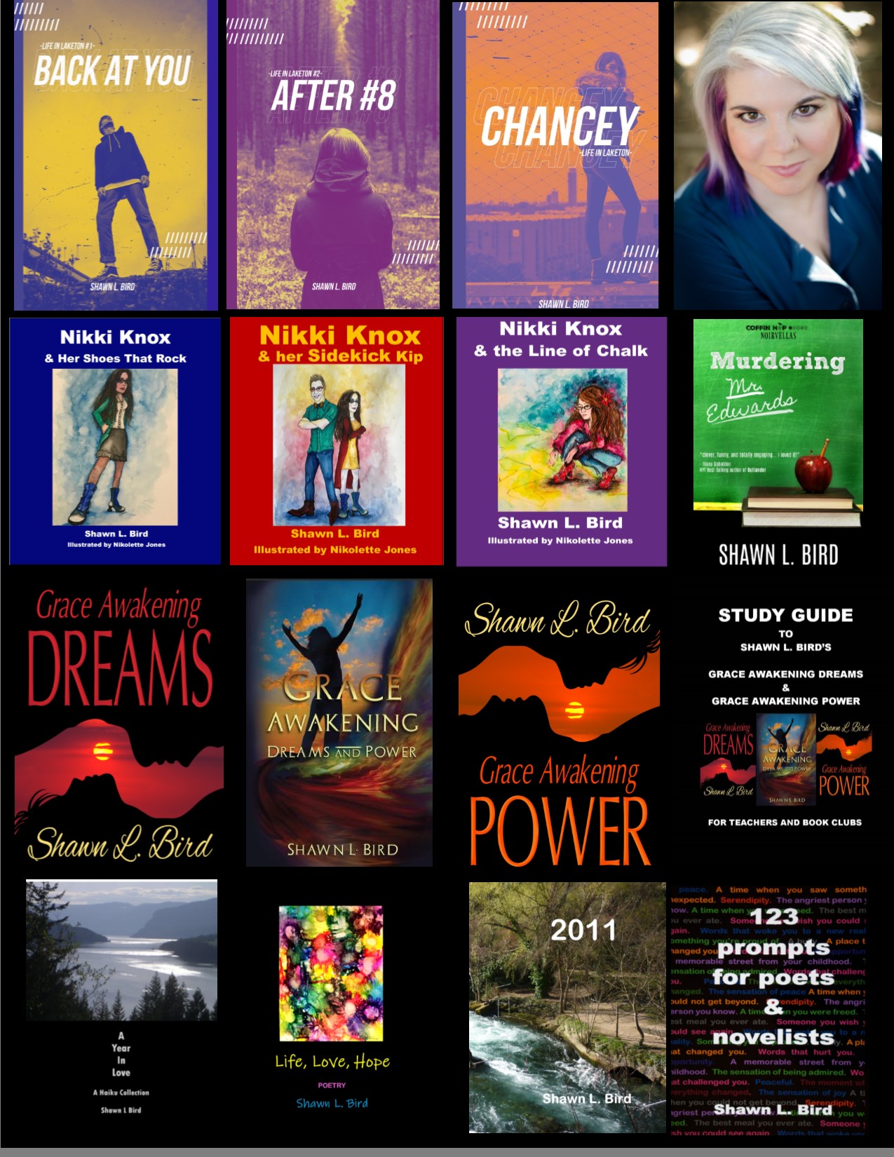 PURCHASE MY BOOKS | Shawn L. Bird